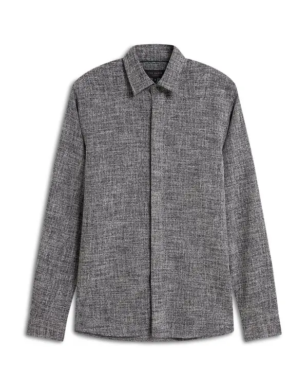 Ted Baker London Pekhum Crosshatch Button Down Shirt