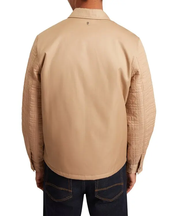 Ted Baker London Jenesis Cotton Nylon Bomber Jacket - Tan