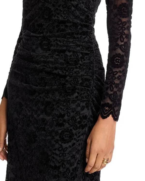 Generation Love Karmen Velvet & Lace Midi Dress