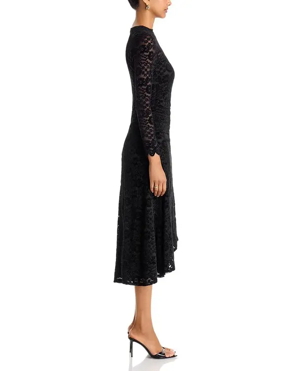 Generation Love Karmen Velvet & Lace Midi Dress