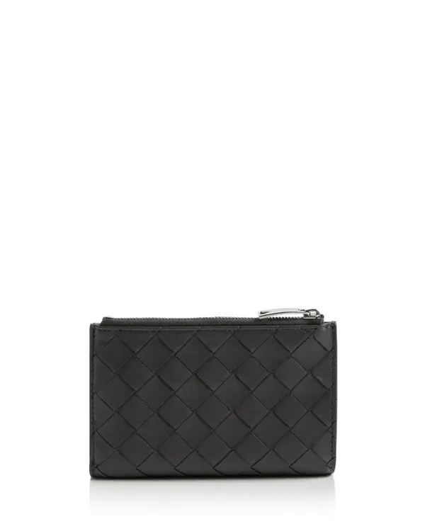 Bottega Veneta Andiamo Intrecciato Leather Bifold Wallet