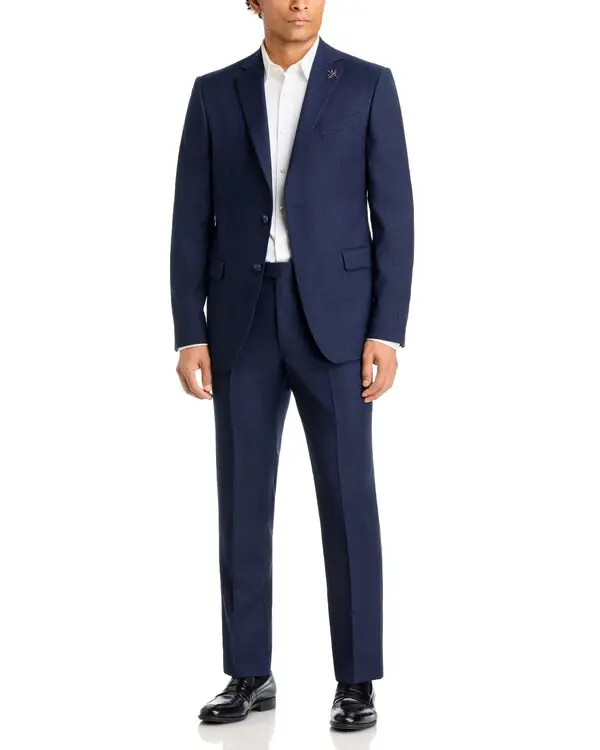 John Varvatos Windowpane Suit Jacket