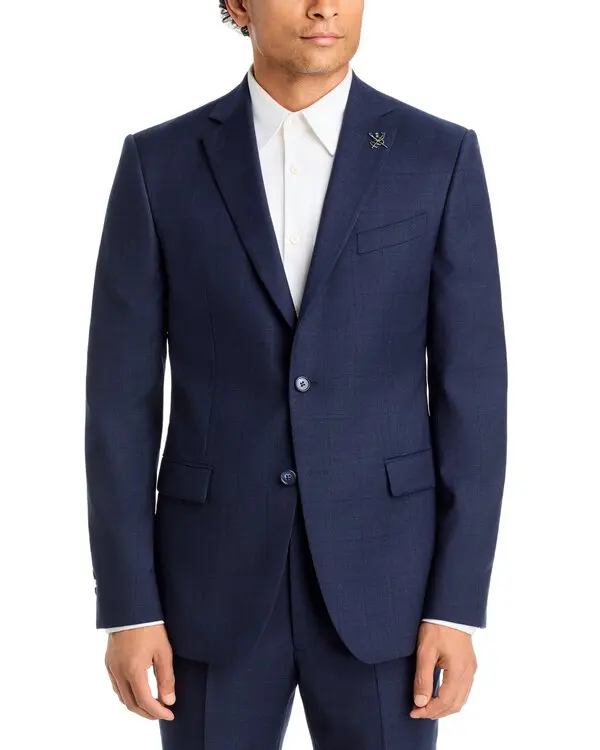 John Varvatos Windowpane Suit Jacket