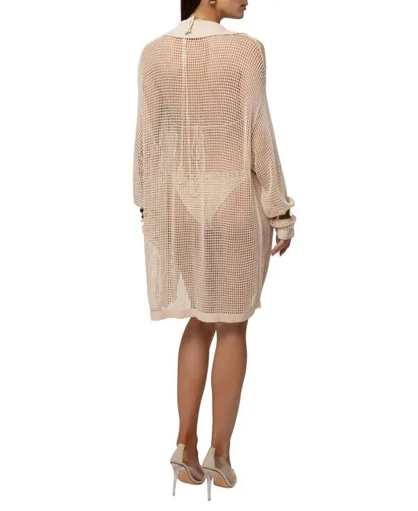 JLUXLABEL Solara Embroidered Button Up Top