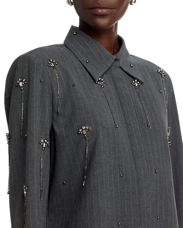 Kobi Halperin Bridget Beaded Blouse