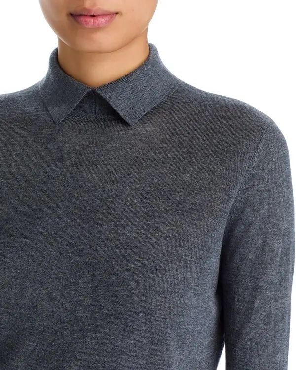 Kobi Halperin Karli Collared Marled Sweater
