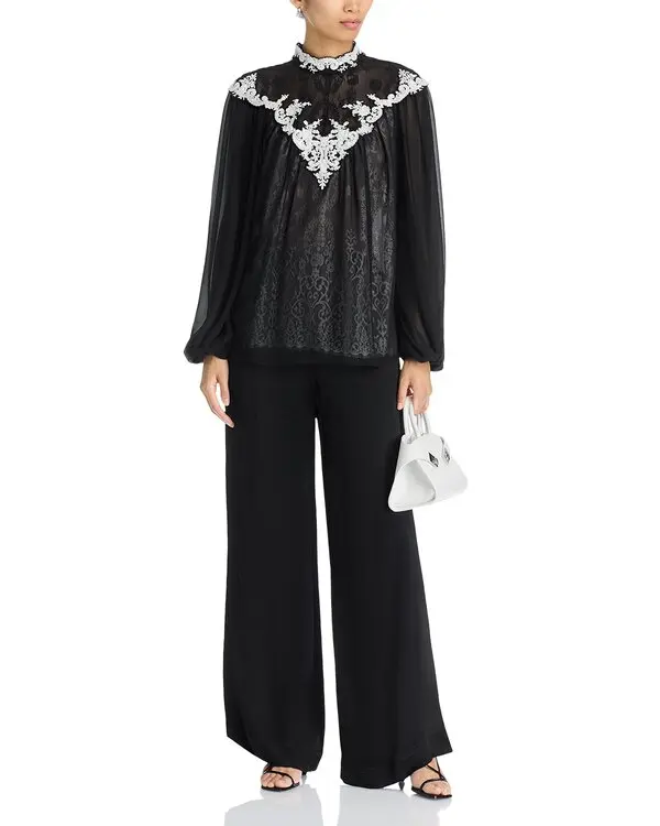 Kobi Halperin Teagan Embroidered Blouse