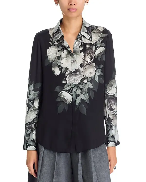Kobi Halperin Kit Printed Silk Blend Blouse