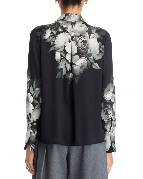 Kobi Halperin Kit Printed Silk Blend Blouse