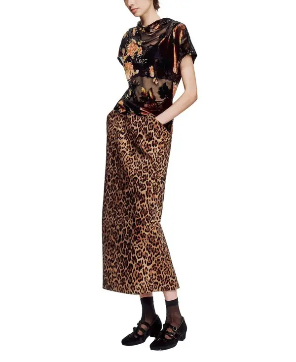 Anna Sui Folia Devore Top