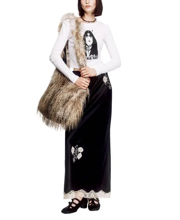 Anna Sui Devil Tees Long Sleeve T-shirt