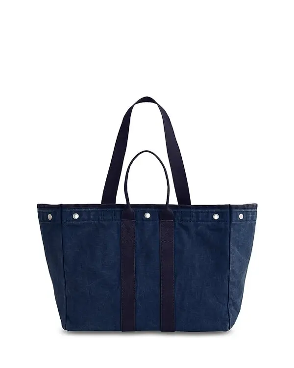 ALEX MILL Perfect Weekend Canvas Tote - Navy