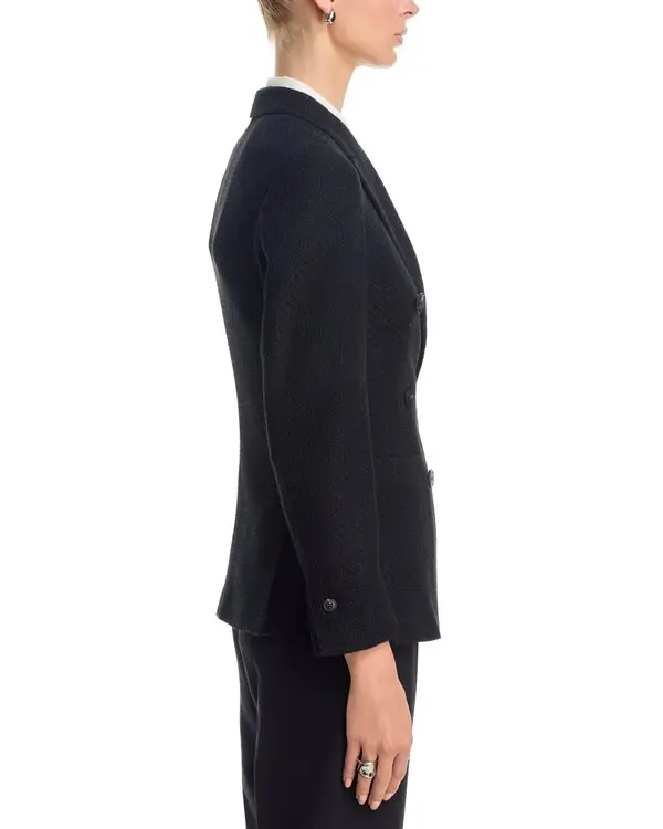 Eleventy Wool Mohair Double Breasted Jacket