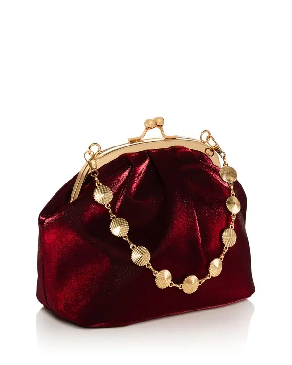 Aqua Annora Satin Satchel