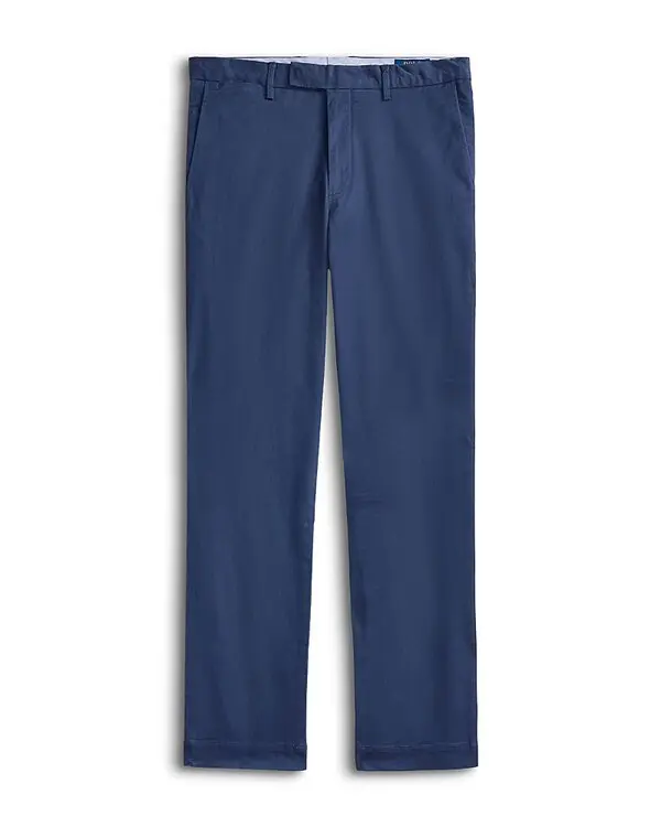 Polo Ralph Lauren Greenwich Cotton Blend Straight Fit Chino Pants - Rustic Navy
