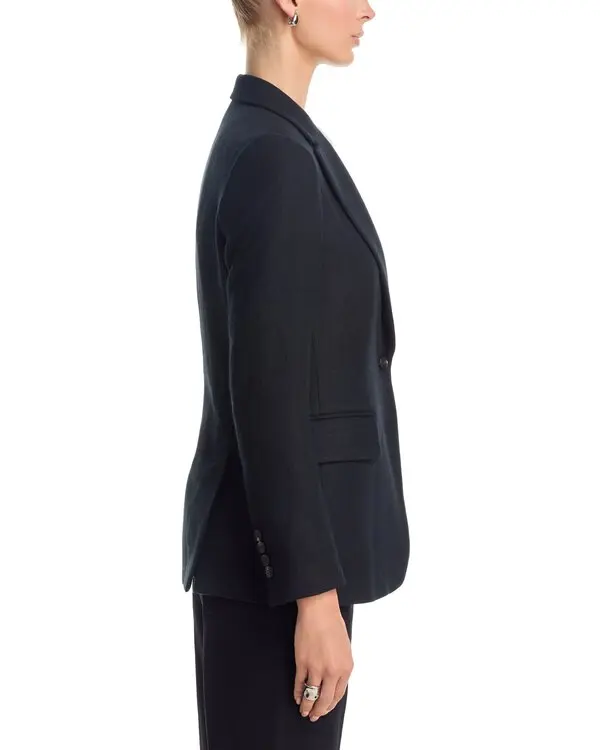 Eleventy Wool & Cashmere Single Breasted Blazer