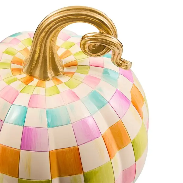 MACKENZIE-CHILDS Check Medium Pumpkin
