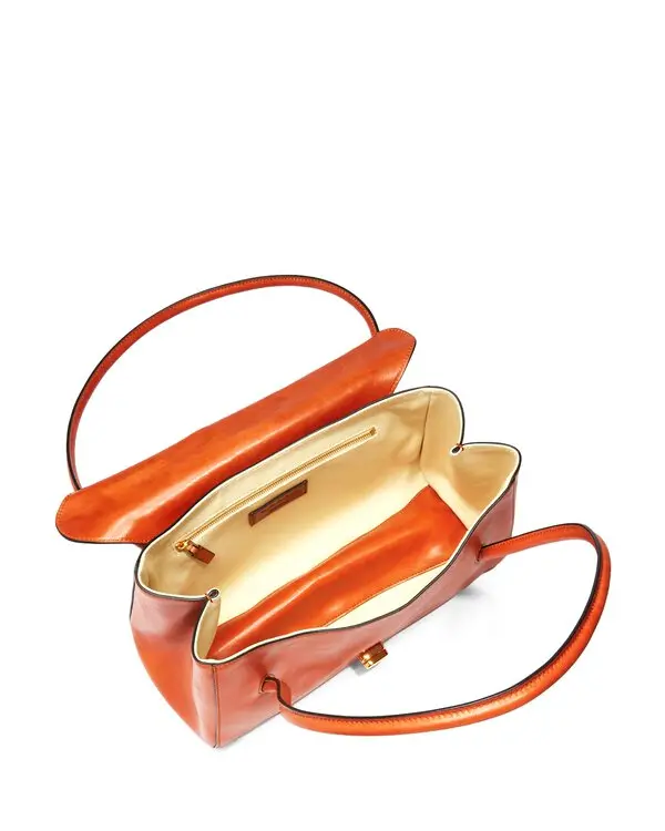 Marni Calfskin Leather East/west Shoulder Bag