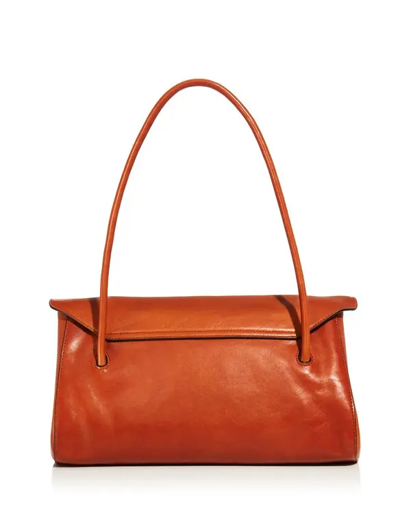 Marni Calfskin Leather East/west Shoulder Bag