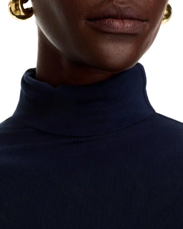 Lafayette 148 New York Elongated Fitted Turtleneck Top