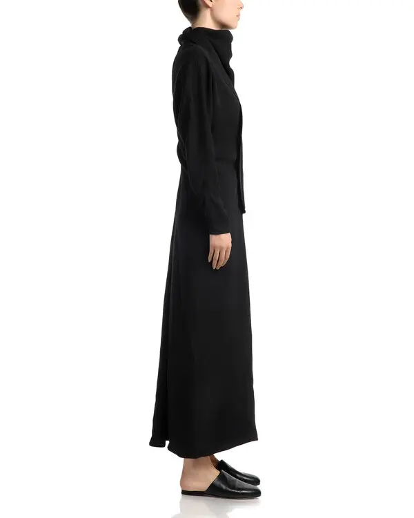 TOTEME Scarf Neck Slouch Waist Dress