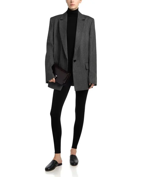 TOTEME Herringbone Wool Blazer