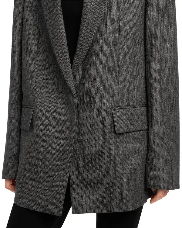 TOTEME Herringbone Wool Blazer