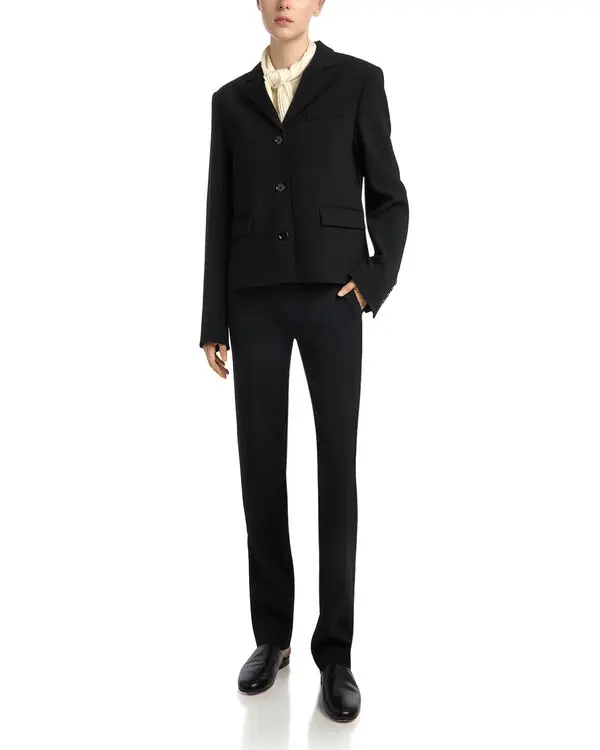TOTEME Wool Blend Short Blazer