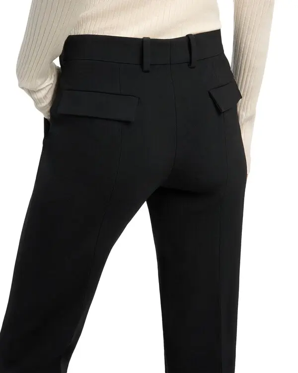 TOTEME Wool Stretch Low Rise Tapered Pants