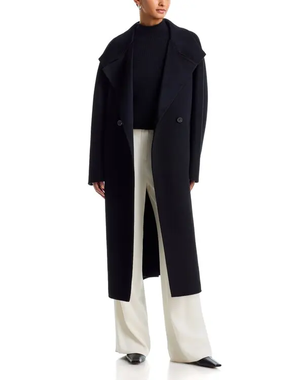 LISA YANG Wool & Cashmere Long Line Coat