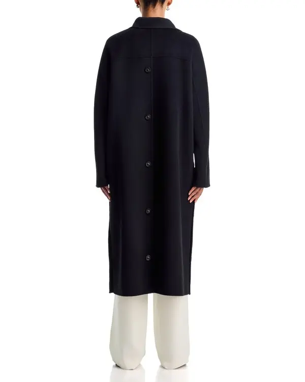 LISA YANG Wool & Cashmere Long Line Coat