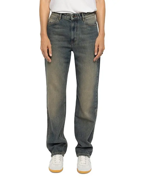 Zadig&Voltaire Ete Cotton Straight Jeans - Medium Blue