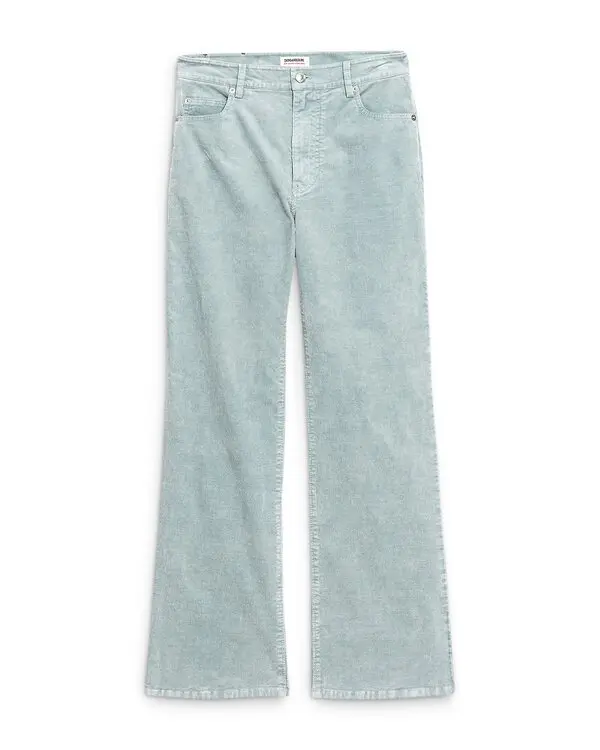 Zadig&Voltaire Evy Mid Rise Corduroy Pants