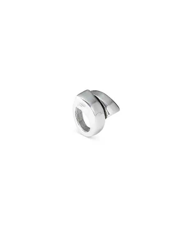 UNODE50 Sterling -plated Spiral Ring