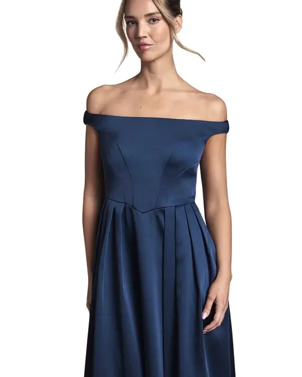 Coast Bandeau Off-shoulder Maxi Dress