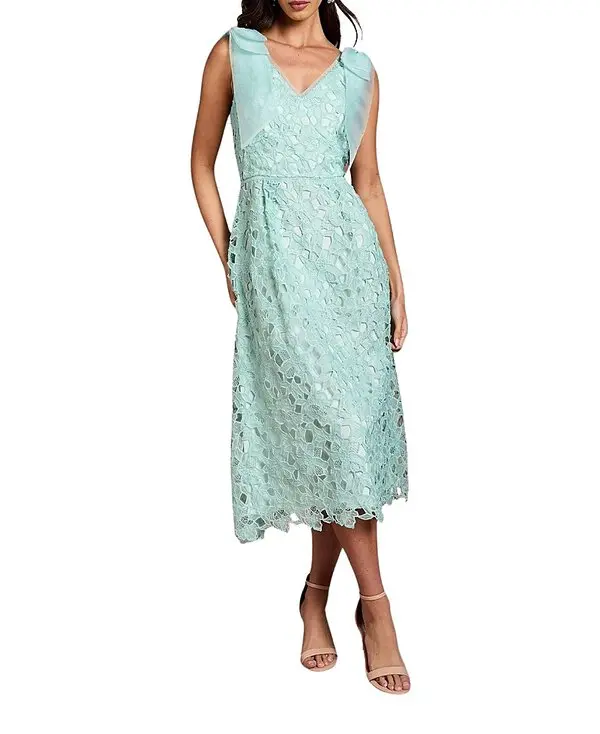 Coast Organza Lace Dress - Mint