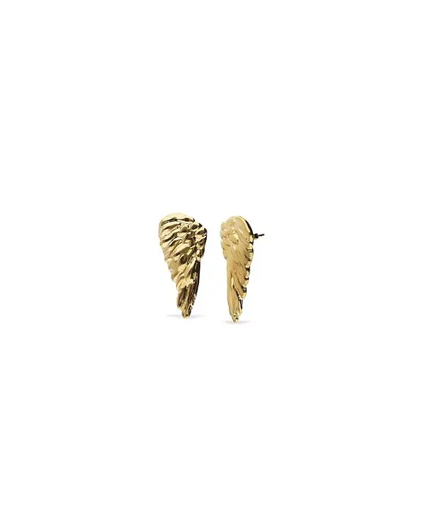 UNODE50 Plated Earrings In The Shape Of Wings
