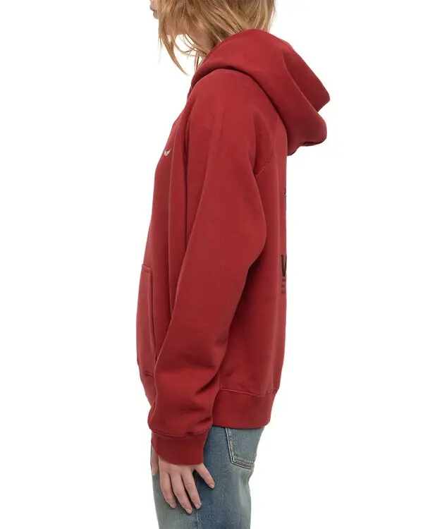 Zadig&Voltaire Georgy Hooded Embellished Back Sweatshirt