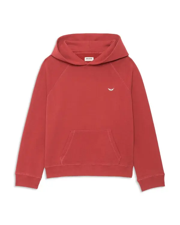 Zadig&Voltaire Georgy Hooded Embellished Back Sweatshirt