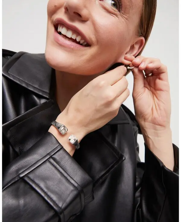 UNODE50 Sterling Plated Inner Spring Bracelet