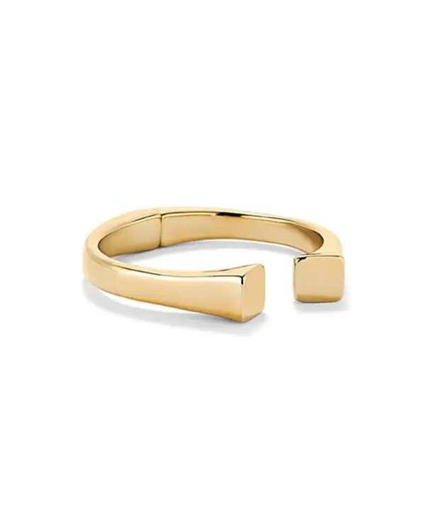 UNODE50 Rigid -plated Bracelet Smooth Finish And Square Shape