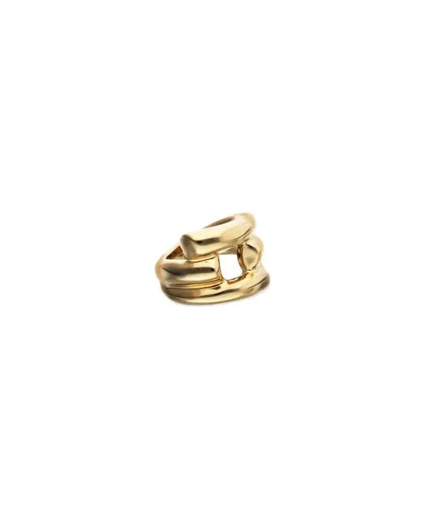 UNODE50 Plated Ring With Open Tubes