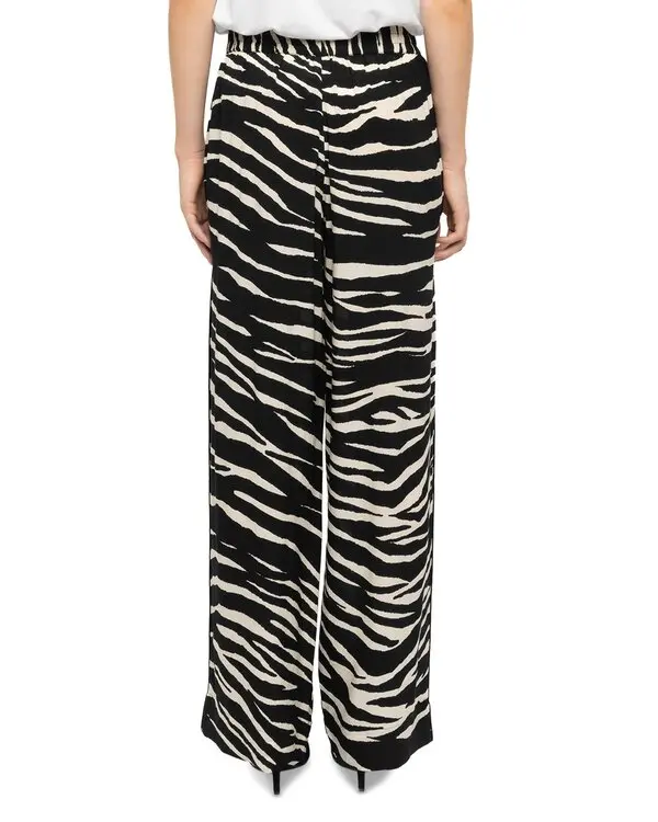 Zadig&Voltaire Pin Zebra Print Pull On Pants