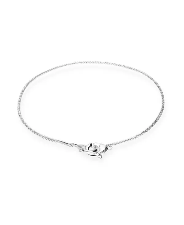 UNODE50 Sterling -plated Necklace With Interlocking Carabiner Detail