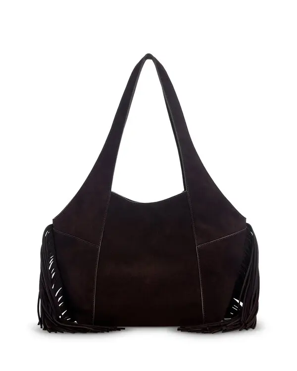 Rag & Bone Fringed Suede Hobo Bag