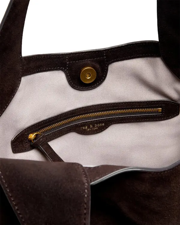 Rag & Bone Fringed Suede Hobo Bag