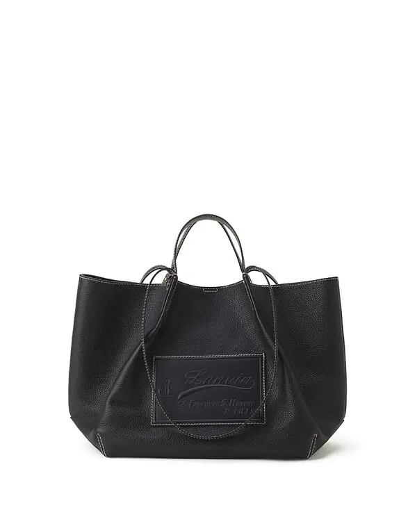 LANVIN Catch Tote Bag - Black