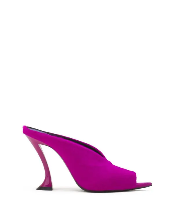 LANVIN Midnight Step Mule In Pony