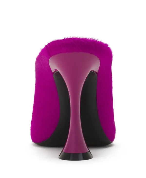 LANVIN Midnight Step Mule In Pony
