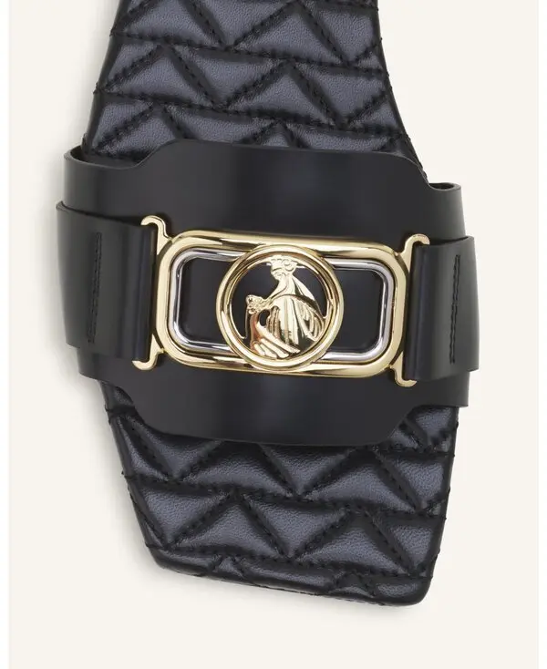 LANVIN Mother & Daughter Flat Mule - Black